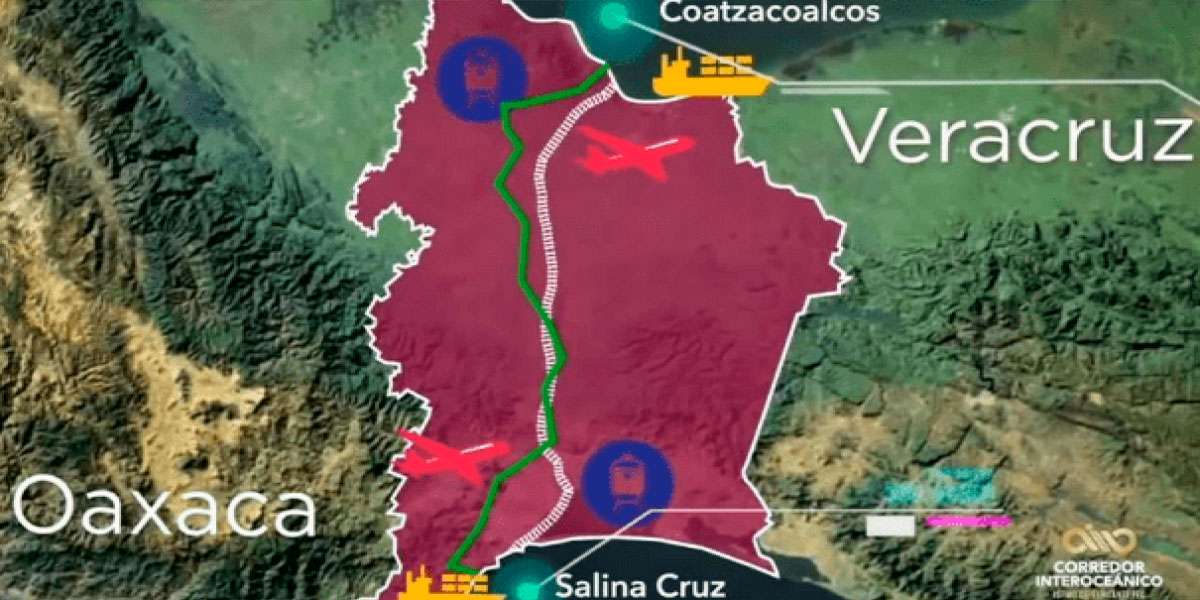 Corredor Interoceánico del Istmo de Tehuantepec de la 4T unirá los ... Corredor Interoceánico del Istmo de Tehuantepec de la 4T unirá los ...