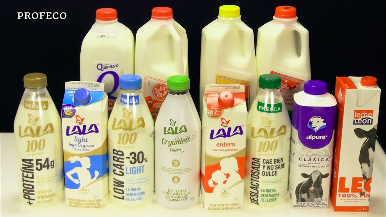 Aquí las marcas de leche que no cumplen con los ingredientes según la ...